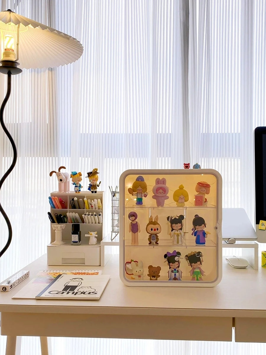 Acrylic BlindBox Display Showcase-White – FOXTAIL